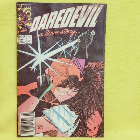Marvel | Art | Marvel No 255 Jun Daredevil A Love Story | Poshmark